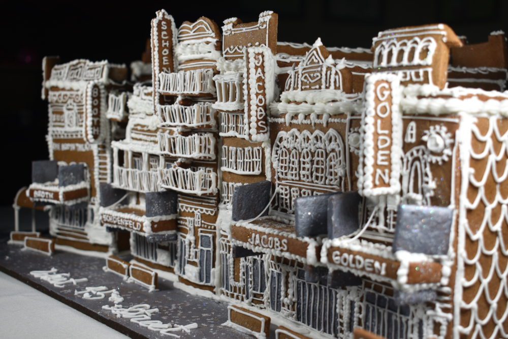 The New York Theatre District...in Gingerbread! • baste cut fold