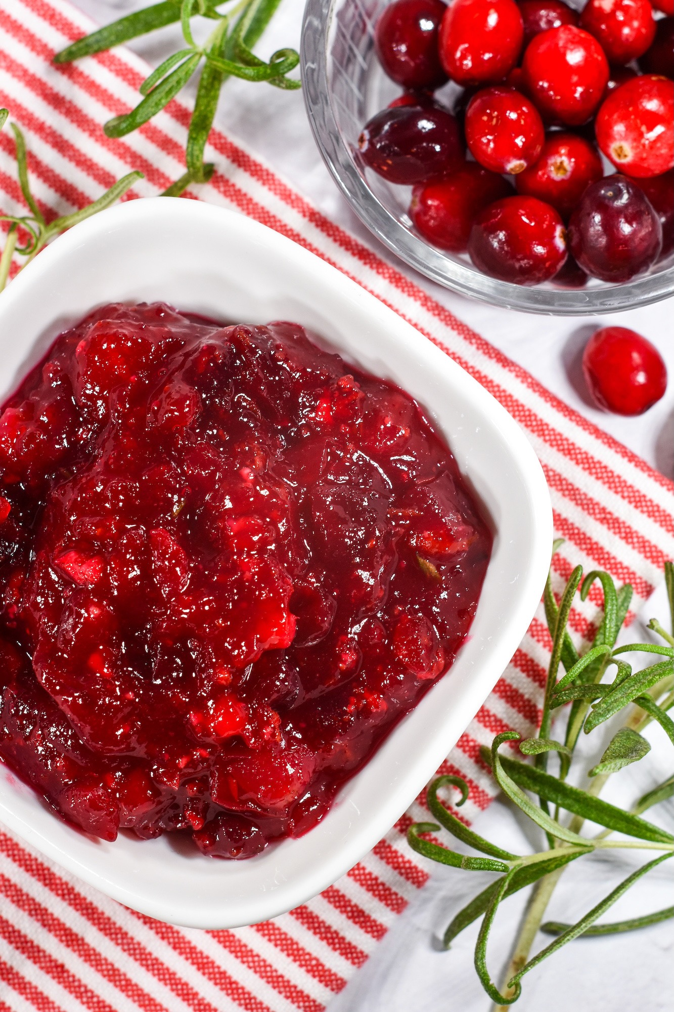 Cranberry Compote • baste cut fold