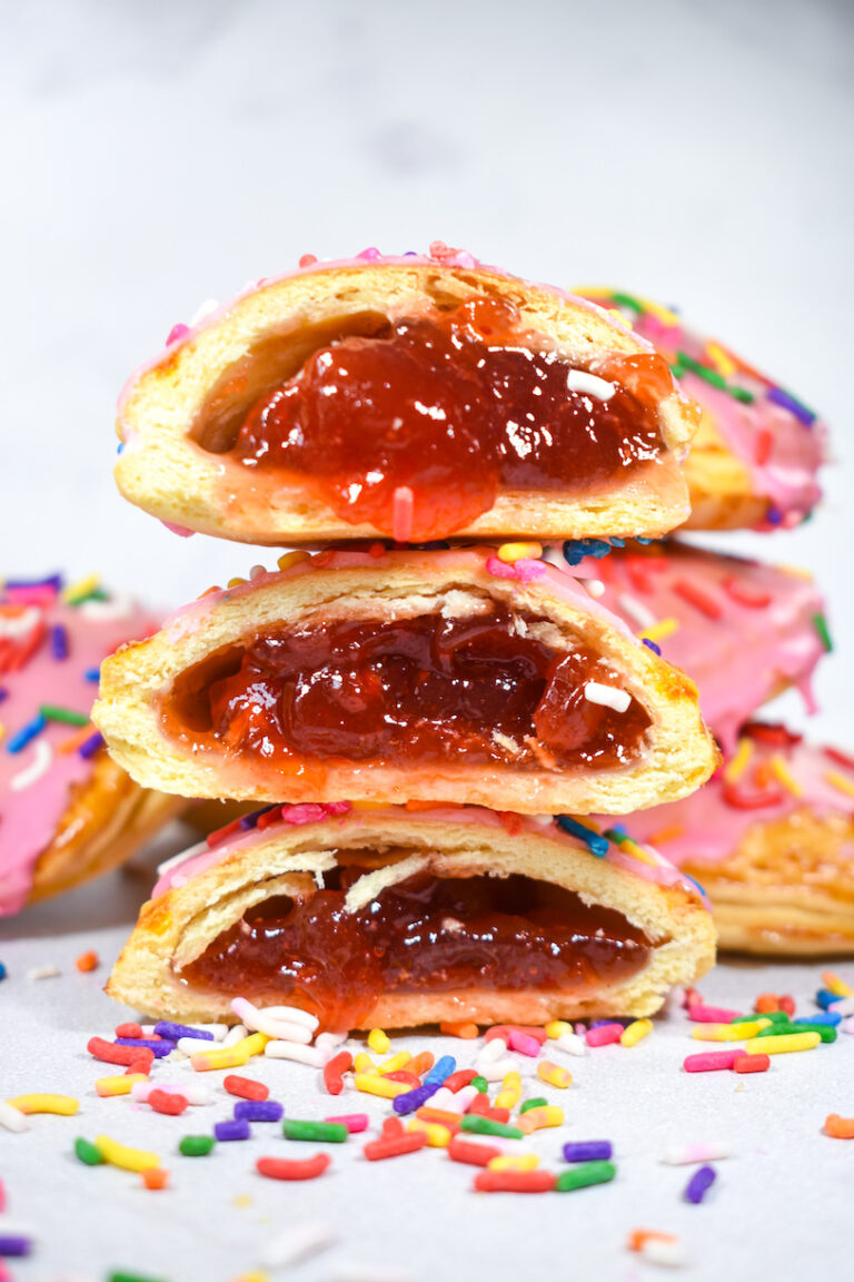 Strawberry Hand Pies • baste cut fold