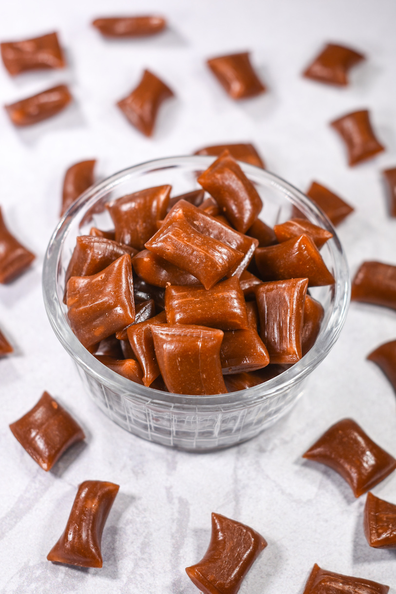 Root Beer Candy Recipe • baste cut fold