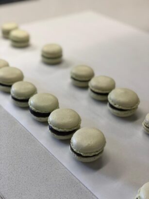French Macaron Recipe • baste cut fold