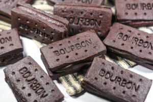 Bourbon Biscuits • baste cut fold