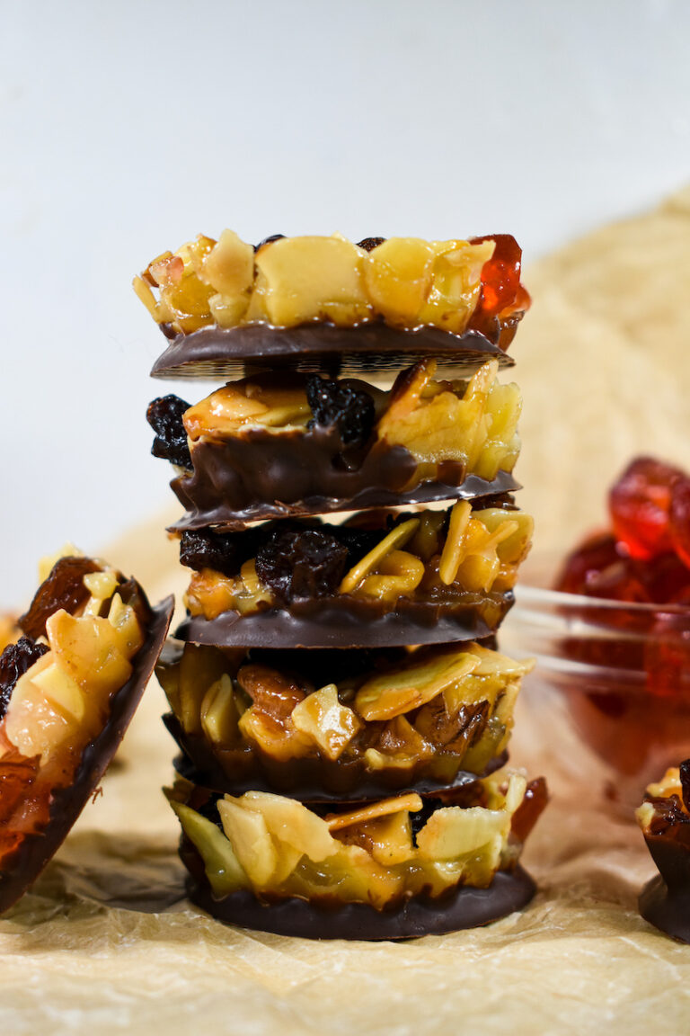 Florentines • baste cut fold