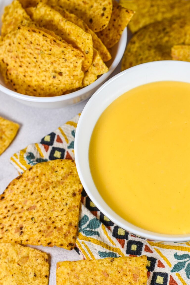 Nacho Cheese Sauce Recipe • baste cut fold
