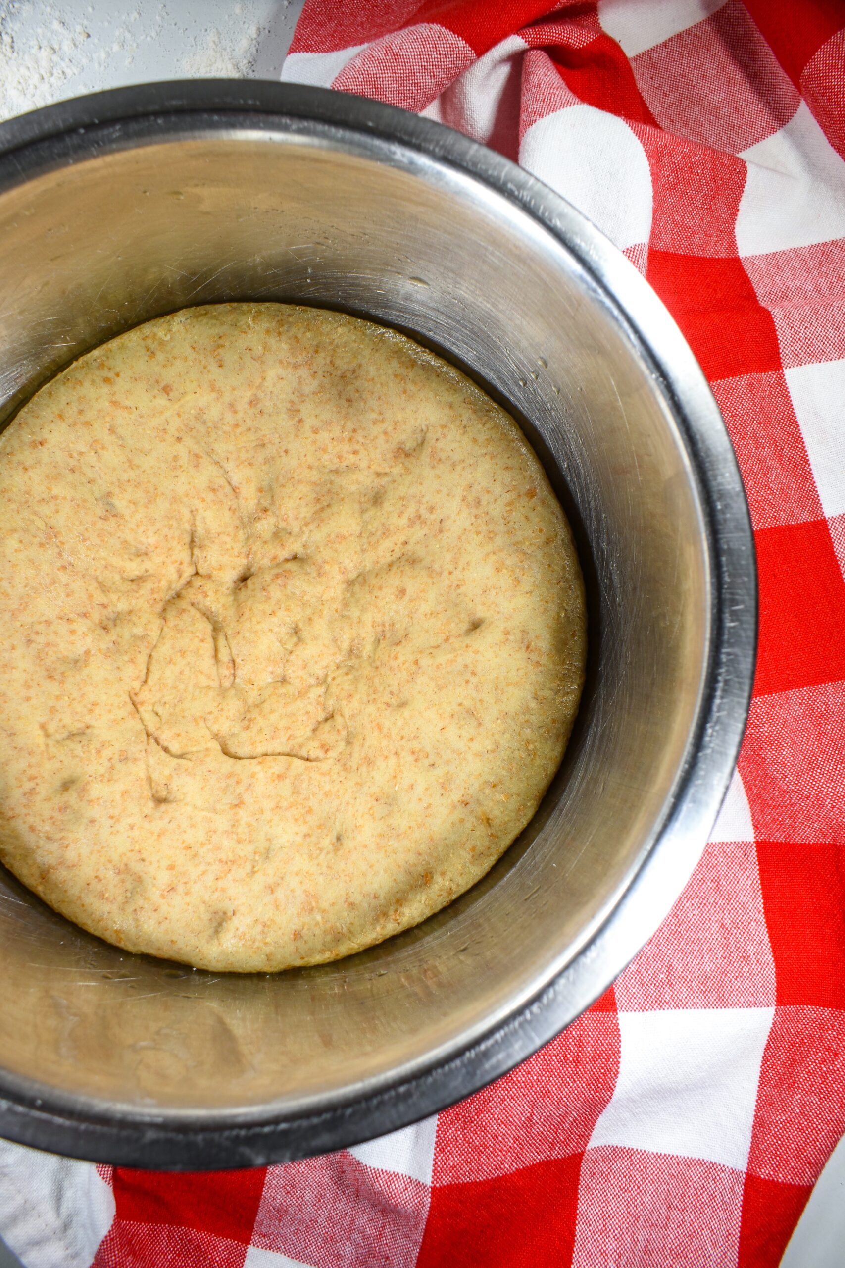 Whole Wheat Pizza Dough Recipe (Honey Wheat Pizza Dough) • baste cut fold