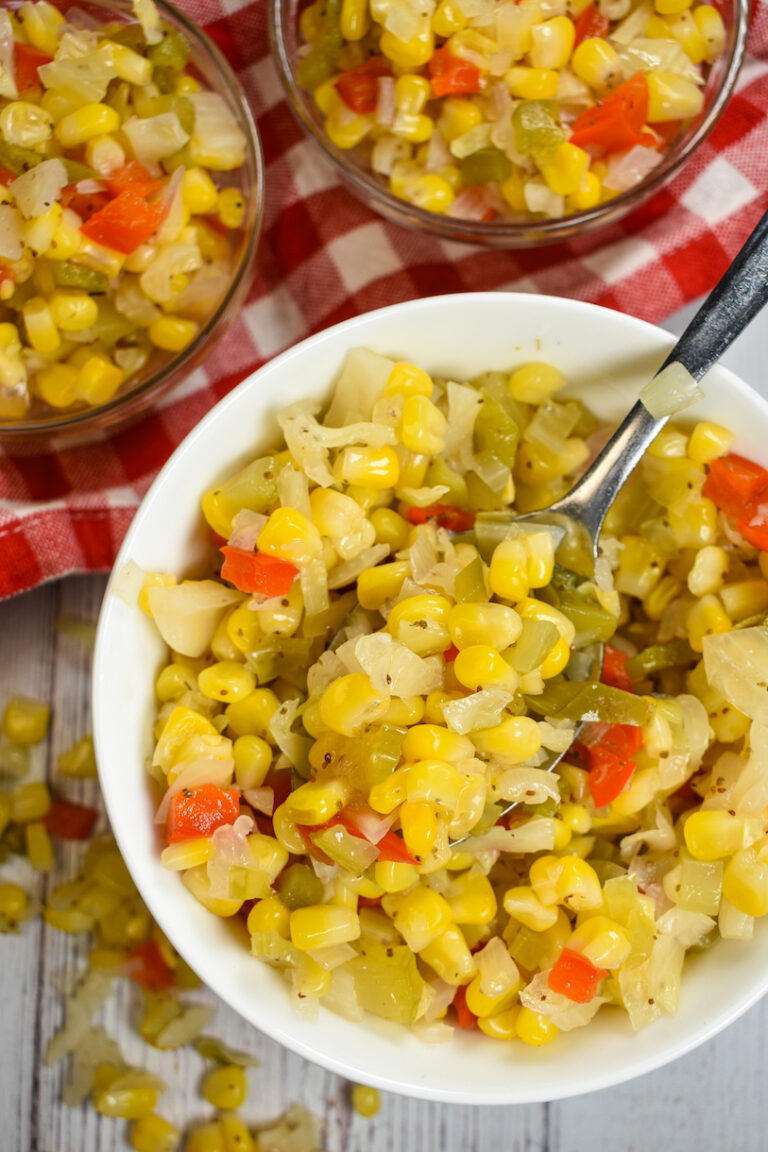 Pennsylvania Dutch Corn Relish Recipe • baste cut fold